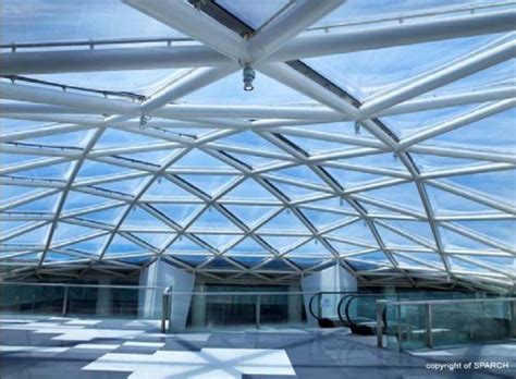 Etfe Grid Shell Roof System Mont Kiara Roof Design Canopy Design