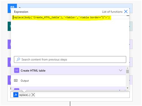 Styling A Html Table In Power Automate Imenos