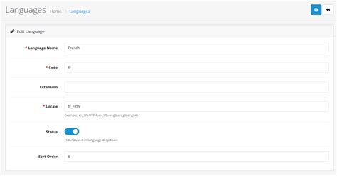 Opencart Full Pack French Language For Opencart 4xxx