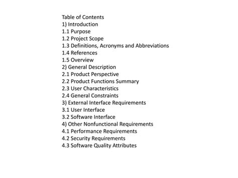 Table Of Context We Use The Software Engineering Manual Of The Software Table Of Context We Use The Software Engineering Manual Of The Software