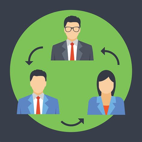 Trendy Employee Turnover 15234688 Vector Art At Vecteezy