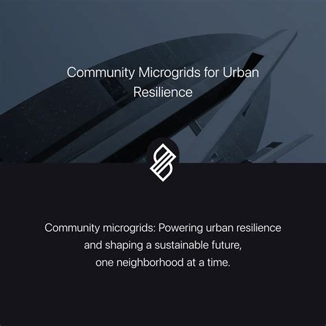 Community Microgrids For Urban Resilience → Scenario