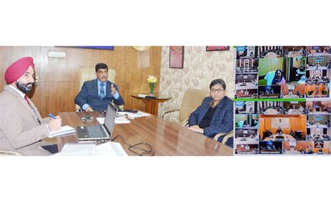 Cs Dr Arun Kumar Mehta Chairing A Meeting In Jammu Jammu Kashmir Latest News Tourism