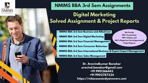 Nmims Apr 2025 Customized Mba Assignments At ₹ 500 Page In Ranebennur Id 2854753551248