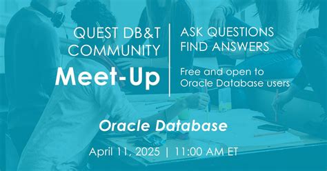 Oracledatabase Dbt Networking Oracletechnology Questcommunity