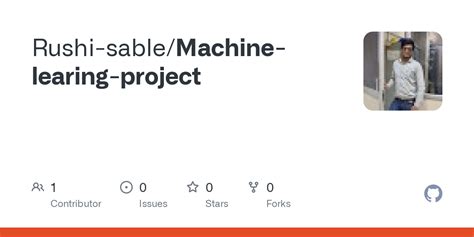 GitHub Rushi Sable Machine Learing Project