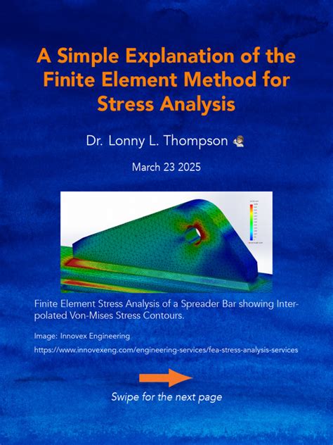 The Finite Element Method For Stress Analysis Pdf Finite Element