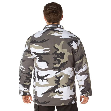 Mens Camo M 65 Field Jacket By Rothco Legendary Usa
