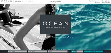 Interesting Web Design Trend Vertical Split Layouts