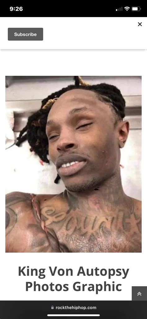 King Von Autopsy Wpd