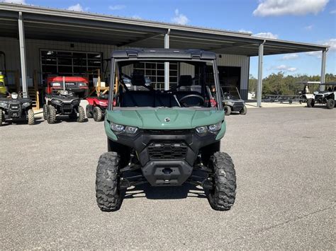 New 2026 Can Am Defender Dps Hd9 Compass Green Side By Side Utv For