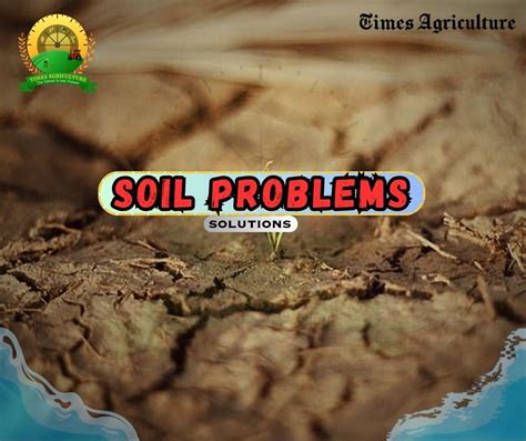 Soil Problems And Their Recommended Solution