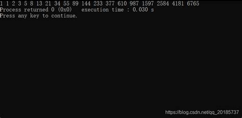 输出斐波那契数列两种方法 Csdn博客