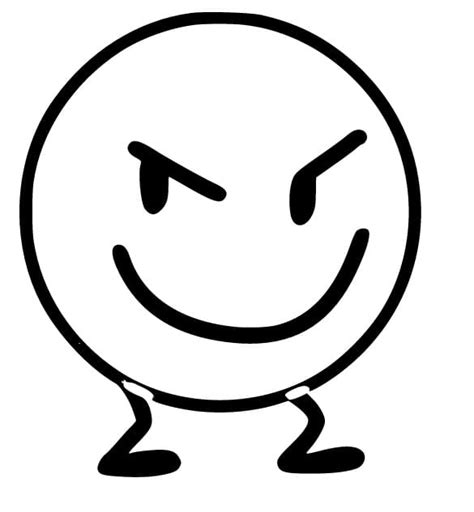 Golf Ball From Battle For Dream Island Coloring Page Download Print