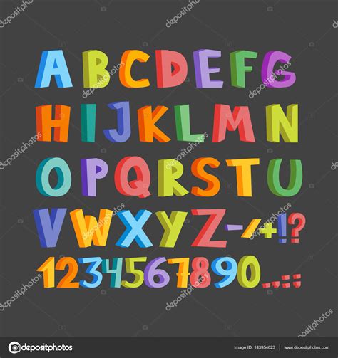 재미 있는 만화 폰트입니다 손으로 그린 Lowcase 고 대문자 화려한 만화 영어 알파벳 편지 벡터 일러스트 레이 션 스톡 벡터 ©vectorplus 143954623
