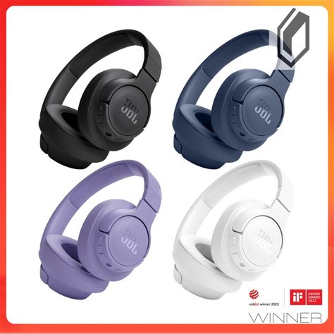 JBL Tune 720BT Wireless Over Ear Headphones JBL Pure Bass Sound Ship From Sabah Shopee