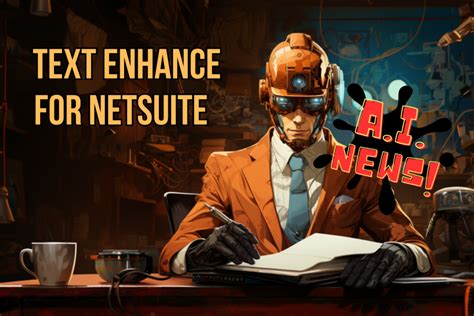 Netsuite Text Enhance Netsuite Jumps On The Generative Ai Train