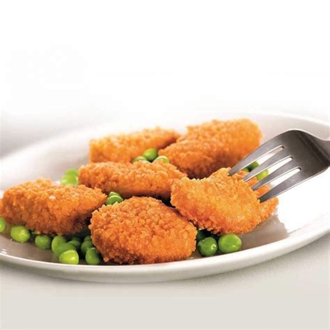 ناگت ستاره ای مرغ ب آ فله مقدار 1000 گرم شیریک