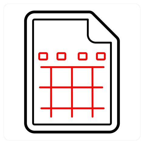 Excel Sheet And File Icon Concept 53070251 Vector Art At Vecteezy