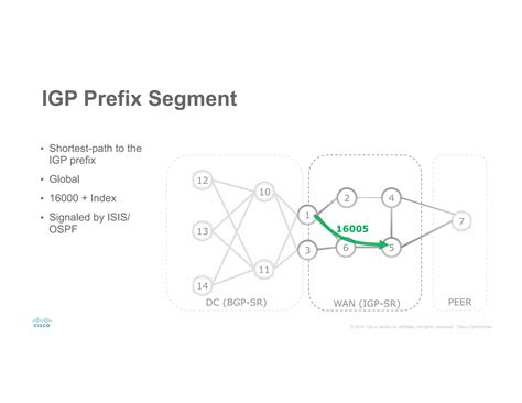 Introducing Application Engineered Routing Powered By Segment Routing Ppt