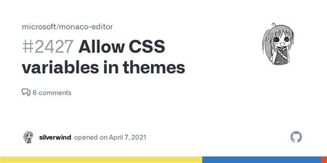 allow css variables in themes · issue 2427 · microsoft monaco editor · github