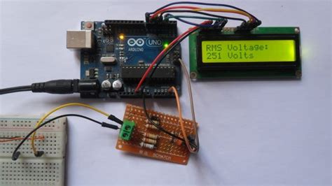 Measure AC Voltage With Arduino AC Voltmeter