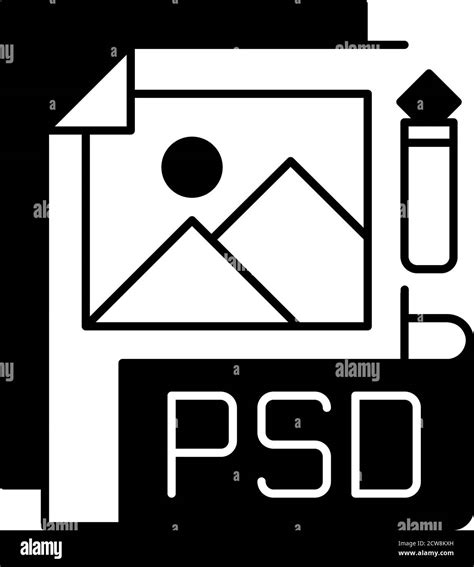 Psd File Black Linear Icon Stock Vector Image And Art Alamy