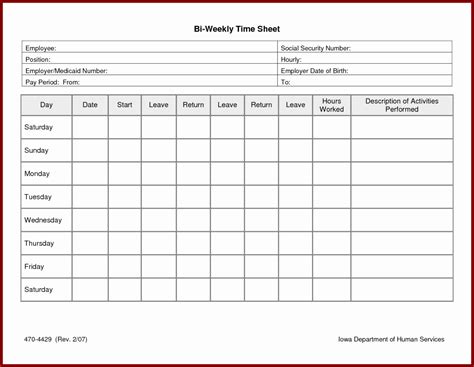 Weekly Employee Timesheet Template Beautiful Weekly Timesheet Template Excel Free Download Time