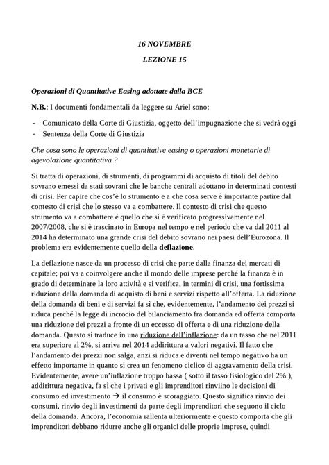 Spiegazione Dettagliata Quantitative Easing Schemi E Mappe