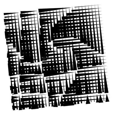 Grid Mesh Abstract Geometric Pattern Segmented Intersect Lines Crossing Dynamic Stripes