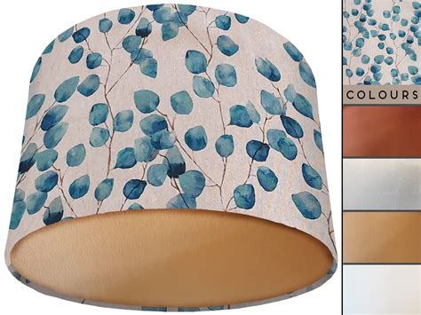 Honesty Teal Lamp Shade Modern Country Home Light Owl