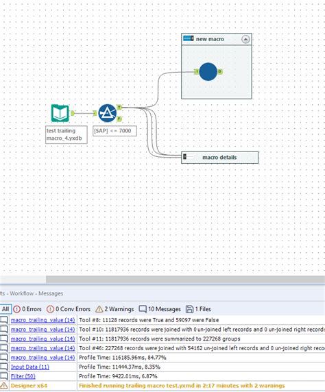 Solved Standard Macro Performance Issues Alteryx Community