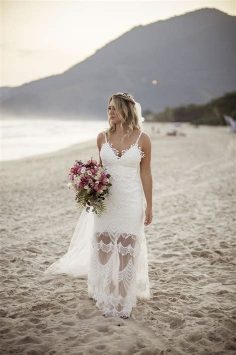 Vestido De Noiva Para Casamentos Na Praia