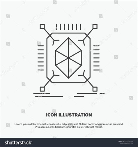 Object Prototyping Rapid Structure 3d Icon Stock Vector Royalty Free 1243037590 Shutterstock