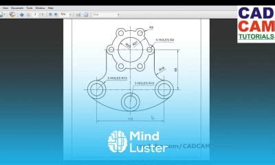 Learn AutoCAD Training Exercises For Beginners Mind Luster