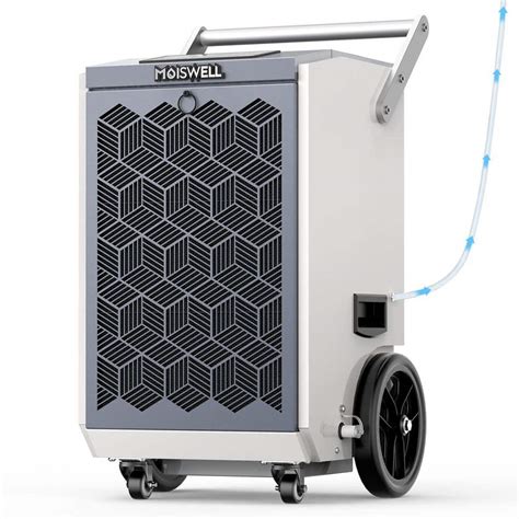 Moiswell 160 Pt 7000 Sq Ft Bucketless Commercial Dehumidifier With