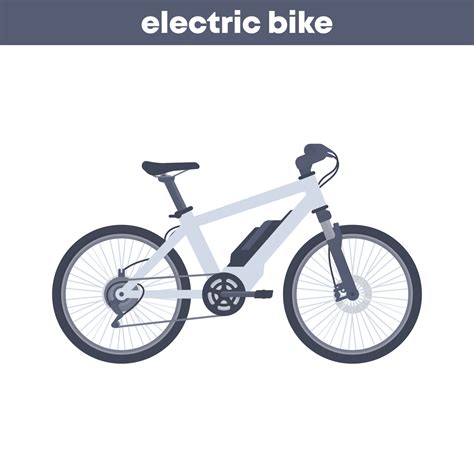 Premium Vector Electric Bike Illustration