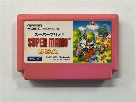 Super Mario Usa Famicom Cartridge The Game Experts