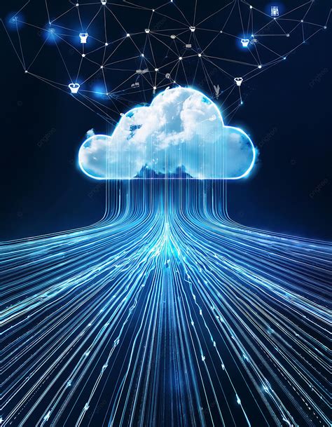 Cloud Computing Network Background Wallpaper Image For Free Download Pngtree