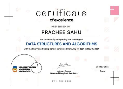 prachee sahu on linkedin dsa datastructures algorithms techskills