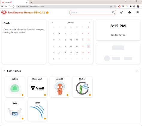 Homarr An OS Dashboard With Promise Fresh Brewed