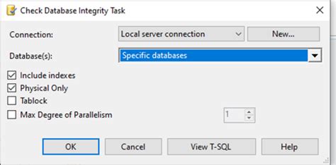 How To Use Dbcc Checkdb To Check The Integrity Check In Sql Db