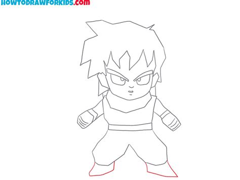 Gohan Drawing Step Step