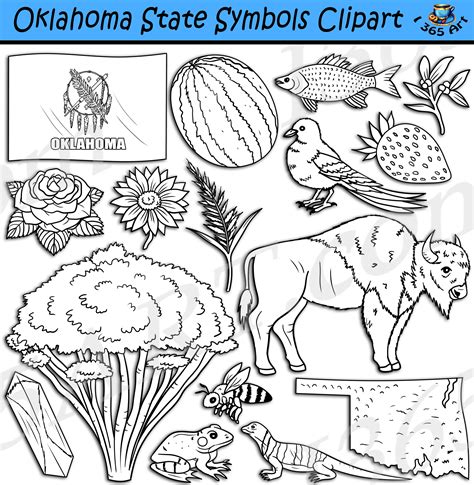 Oklahoma State Symbols Clipart Download Clipart 4 School
