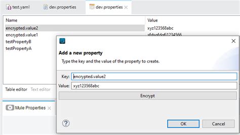 configuring and using secure properties in mule 4