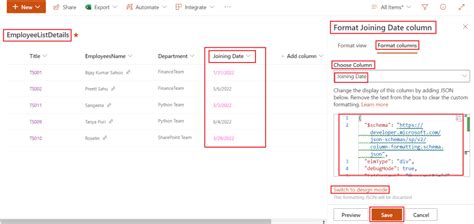 SharePoint Online List Forms JSON Formatting SPGuides