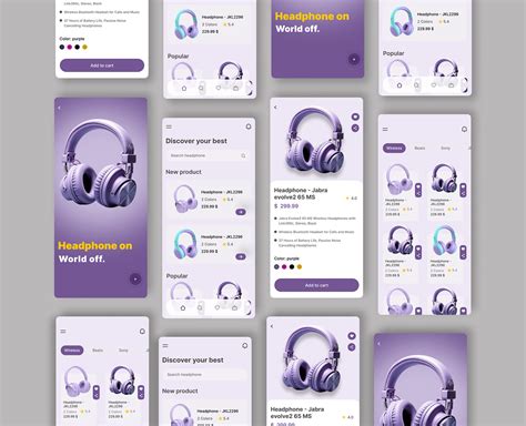 Headphone Mobile App Behance