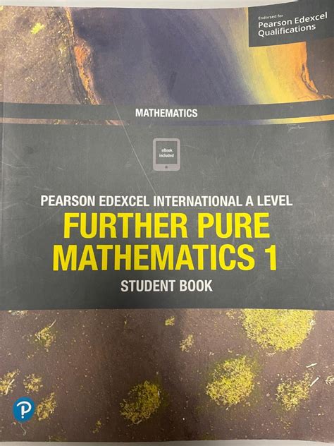 Pearson Ial Further Pure Math 1 興趣及遊戲 書本 And 文具 教科書 Carousell