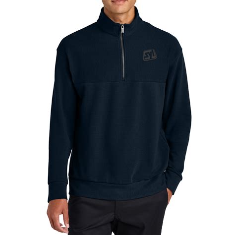 Mercer Mettle® Linear Texture 1 4 Zip Show Your Logo